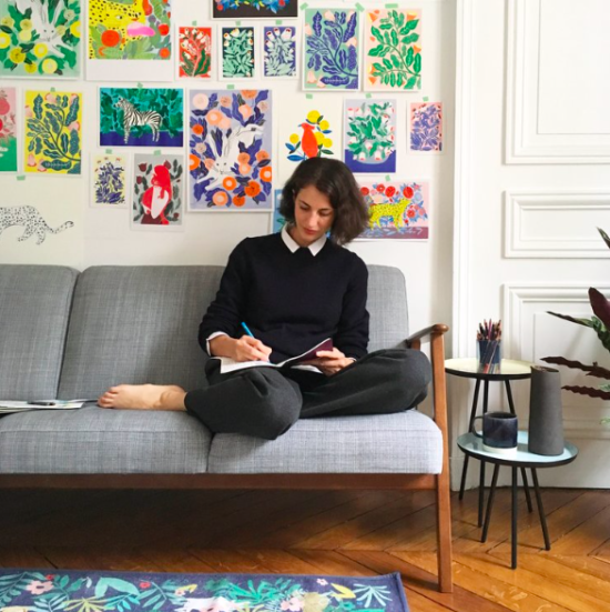 L’illustratrice Agathe Singer nous donne la clé des champs dans son expo « Cosmic Garden ...