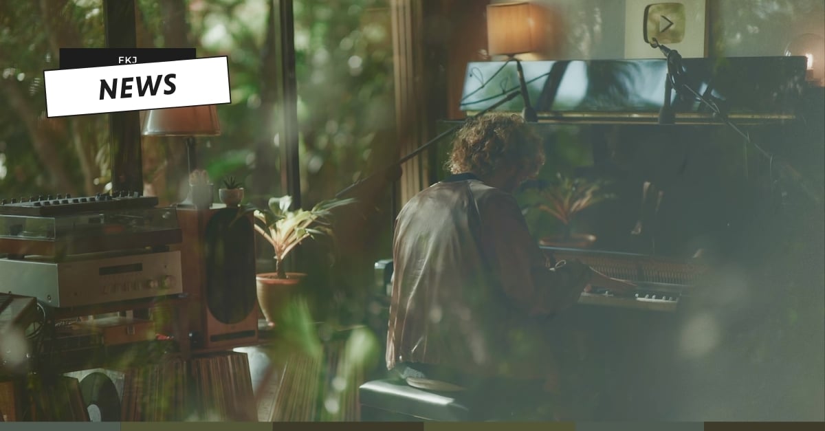 FKJ dévoile une session apaisante de 20 minutes au piano | Arty Magazine